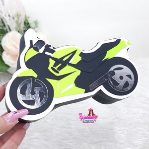 Motorcycle/bike Box Digital File /svg- Silhouette Studio - Etsy