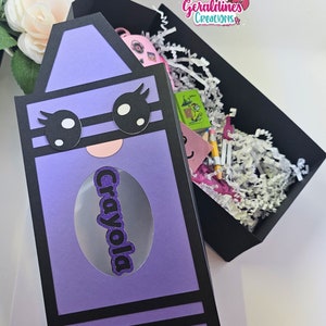 Crayola Box Digital File /svg- Silhouette Studio - Etsy