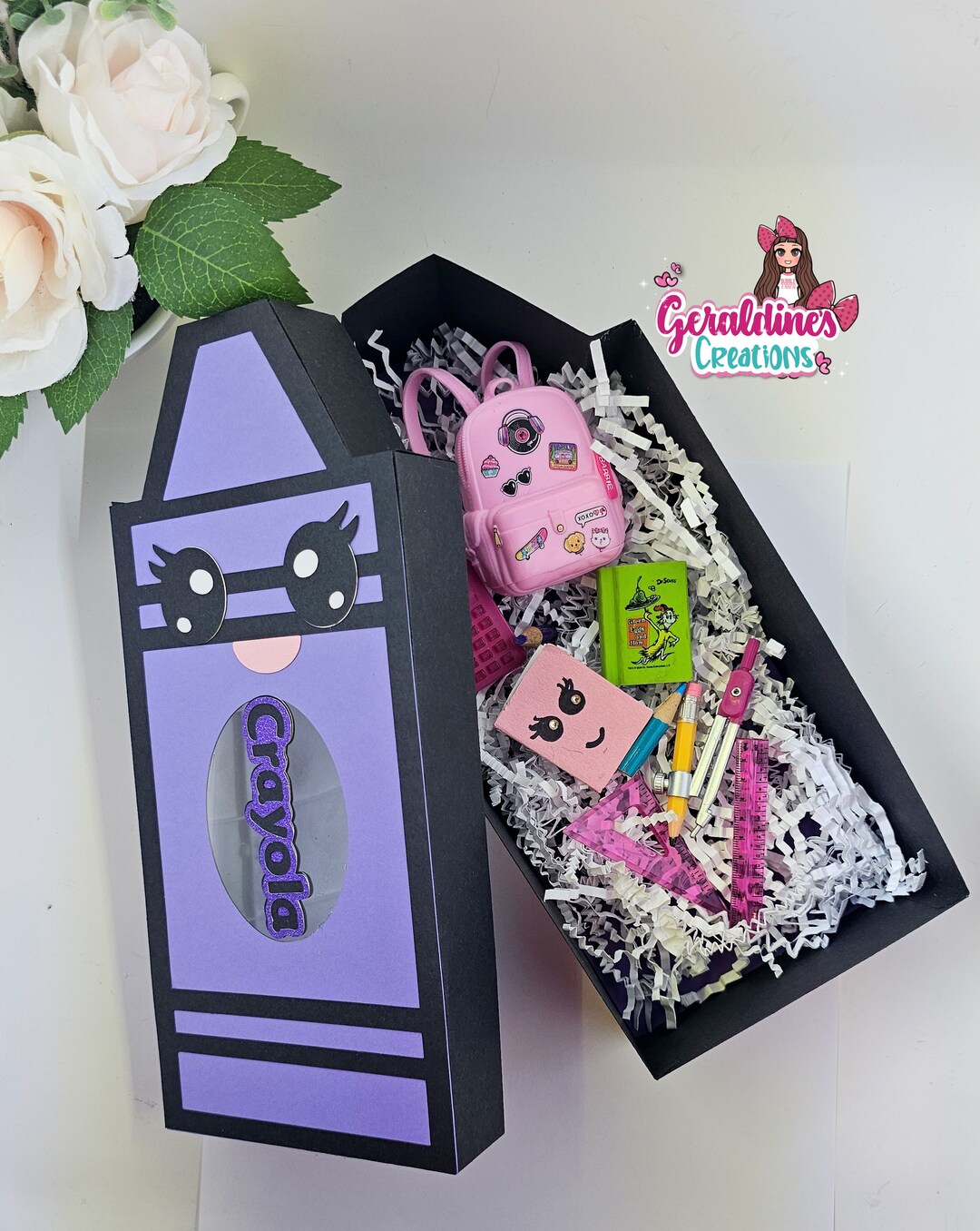 Crayola Box Digital File /svg- Silhouette Studio - Etsy