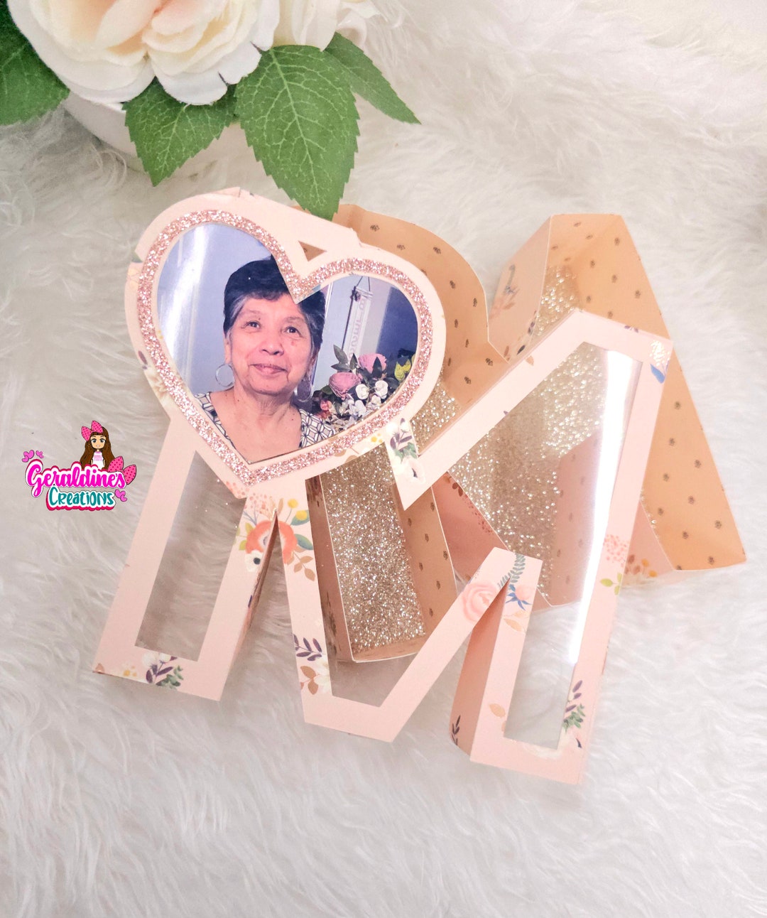 M for Mom / Box Digital File /svg Silhouette Studio - Etsy