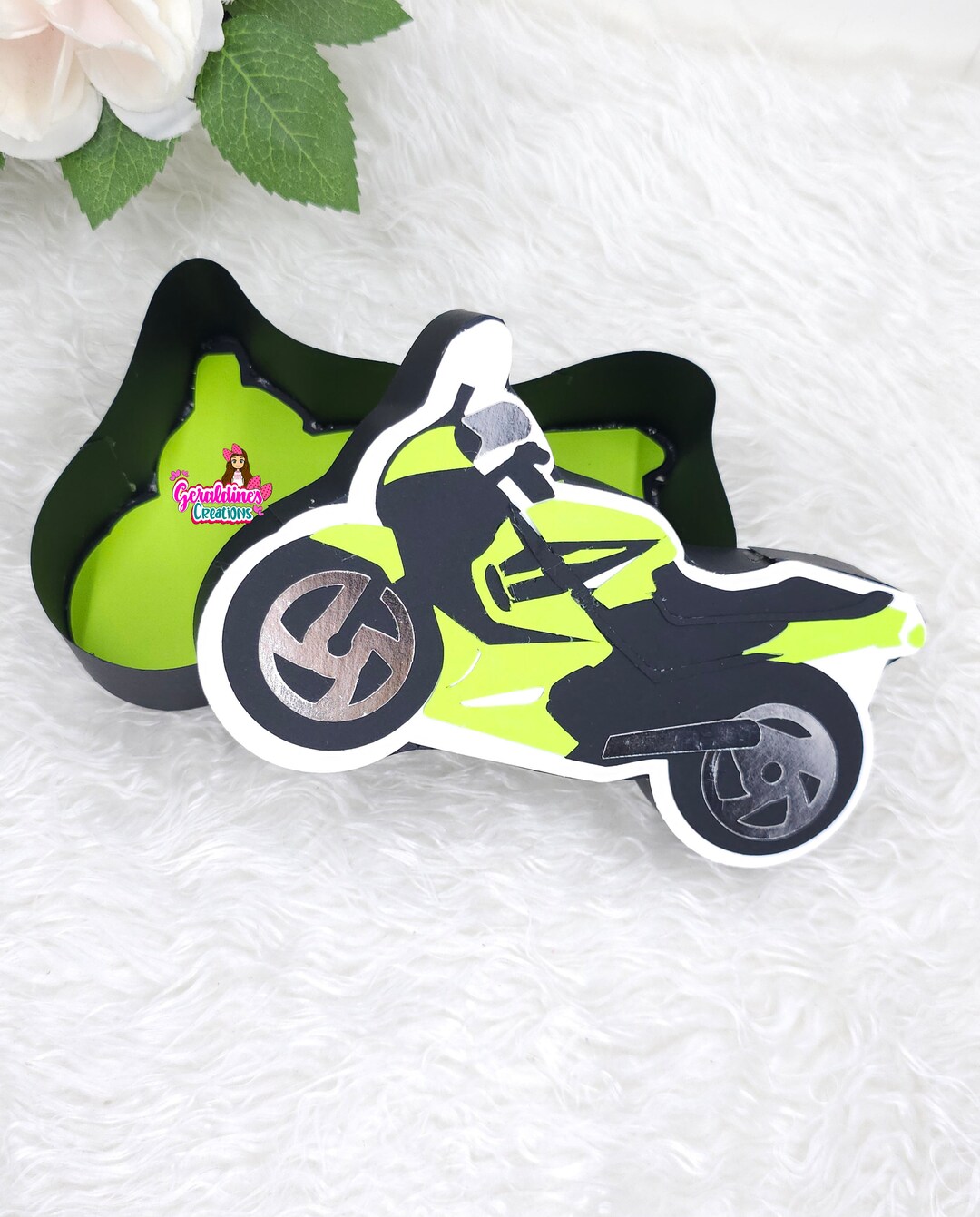 Motorcycle/bike Box Digital File /svg- Silhouette Studio - Etsy