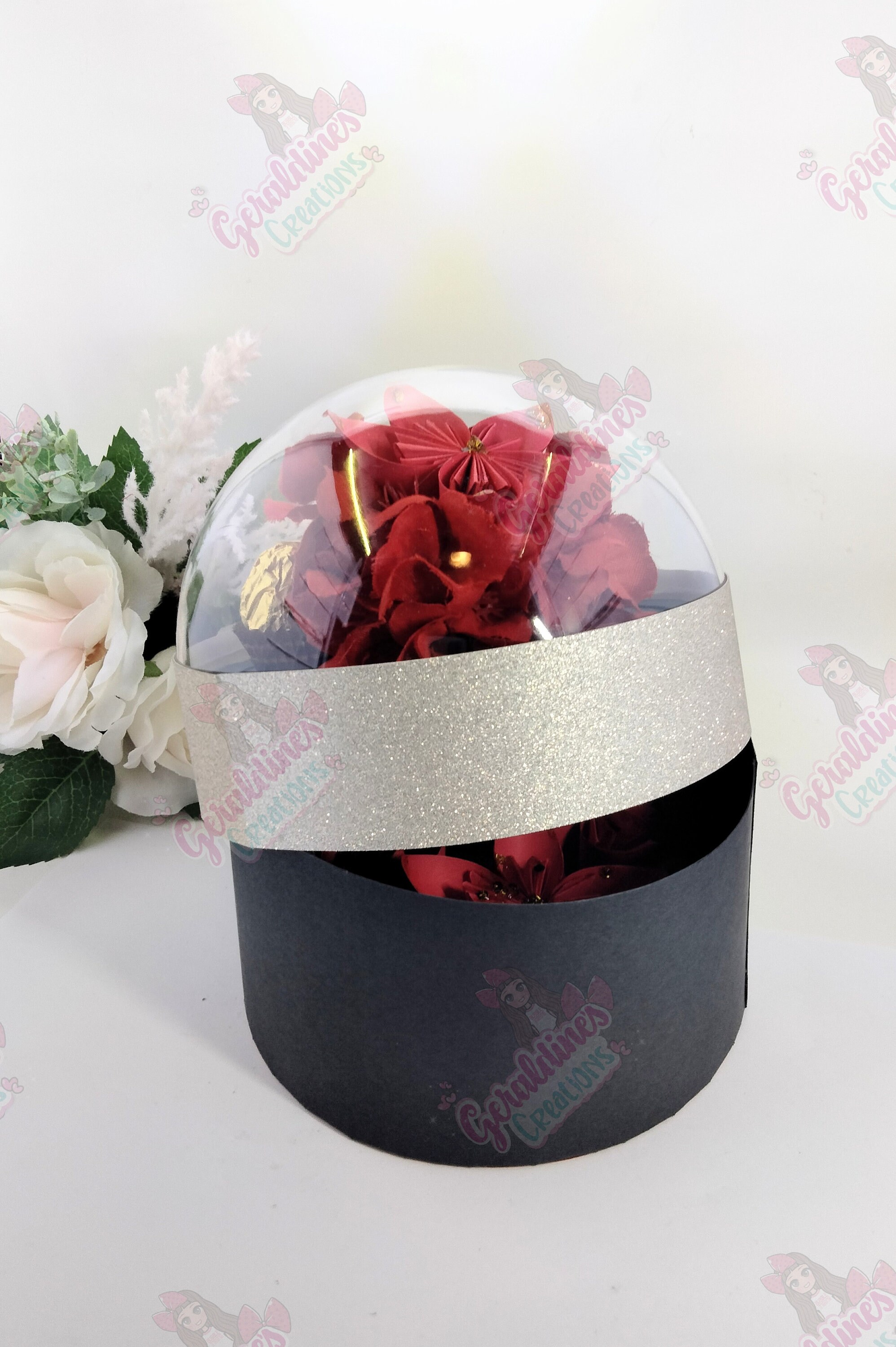 Round Sphere Gift Box Cricut Svg-silhouette Studio - Etsy