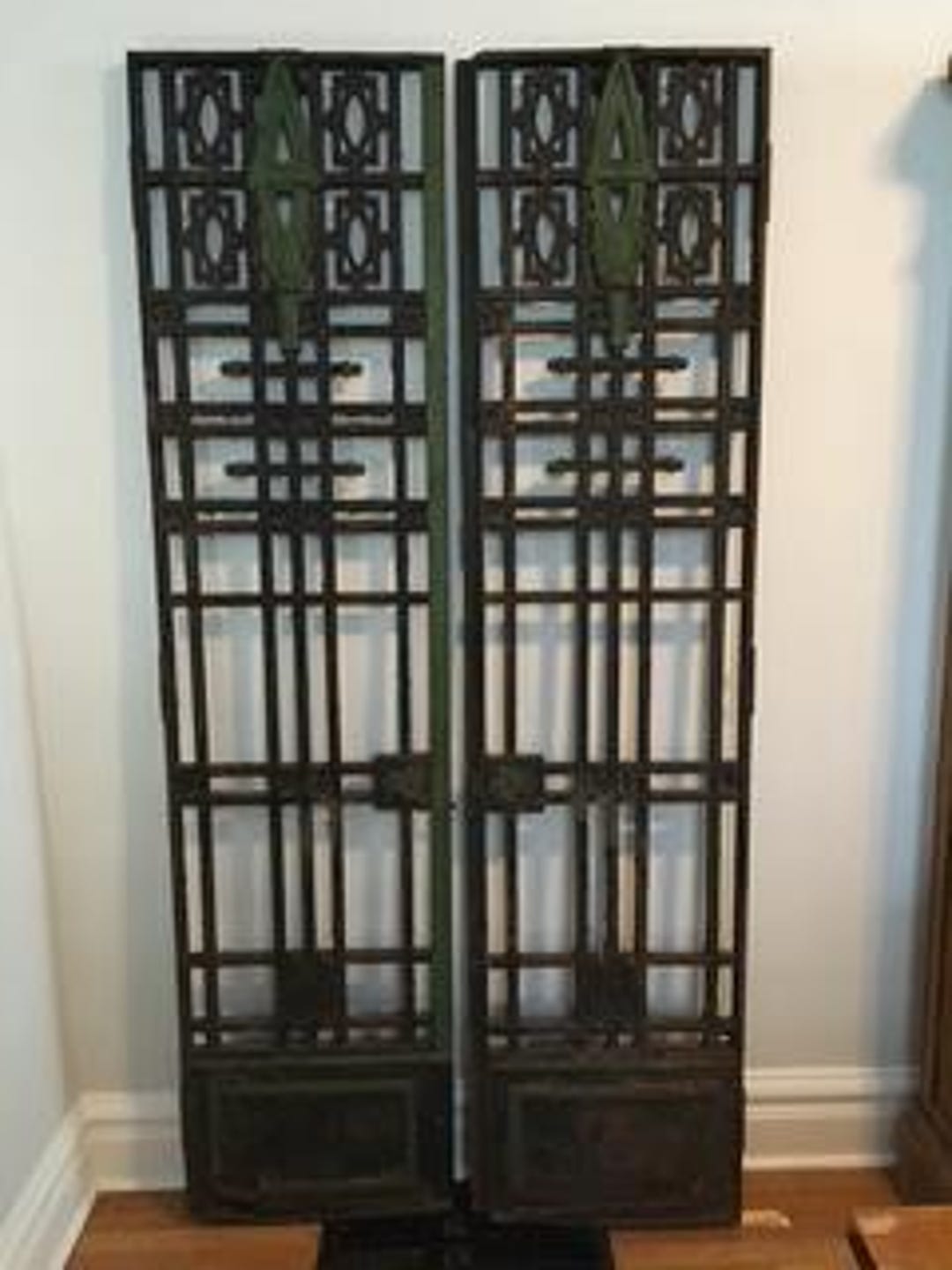Iconic Ornamental Chinese Cast Iron Entrance Gates (jimmy Wong's ...