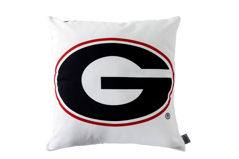 Georgia Bulldogs Logo Throw Pillow, University of Georgia Gift, UGA ...