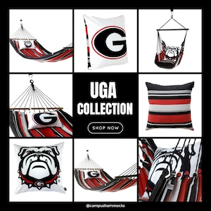 Georgia Bulldogs Throw Pillow, University of Georgia Gift, UGA Pillow ...
