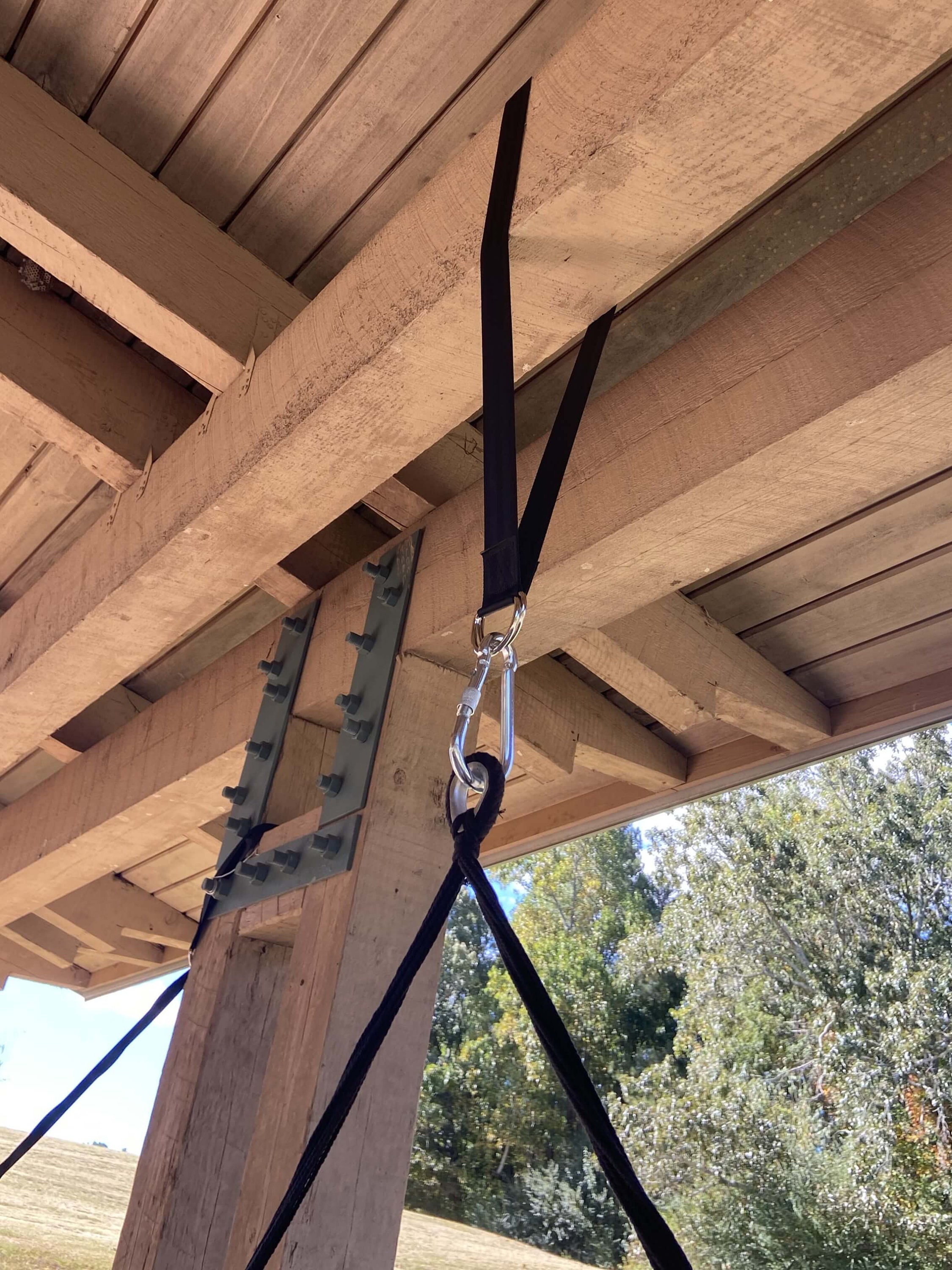 Outdoor Hanging Chair Swing Mount Kit - Campus Hammocks - Collegiate ...