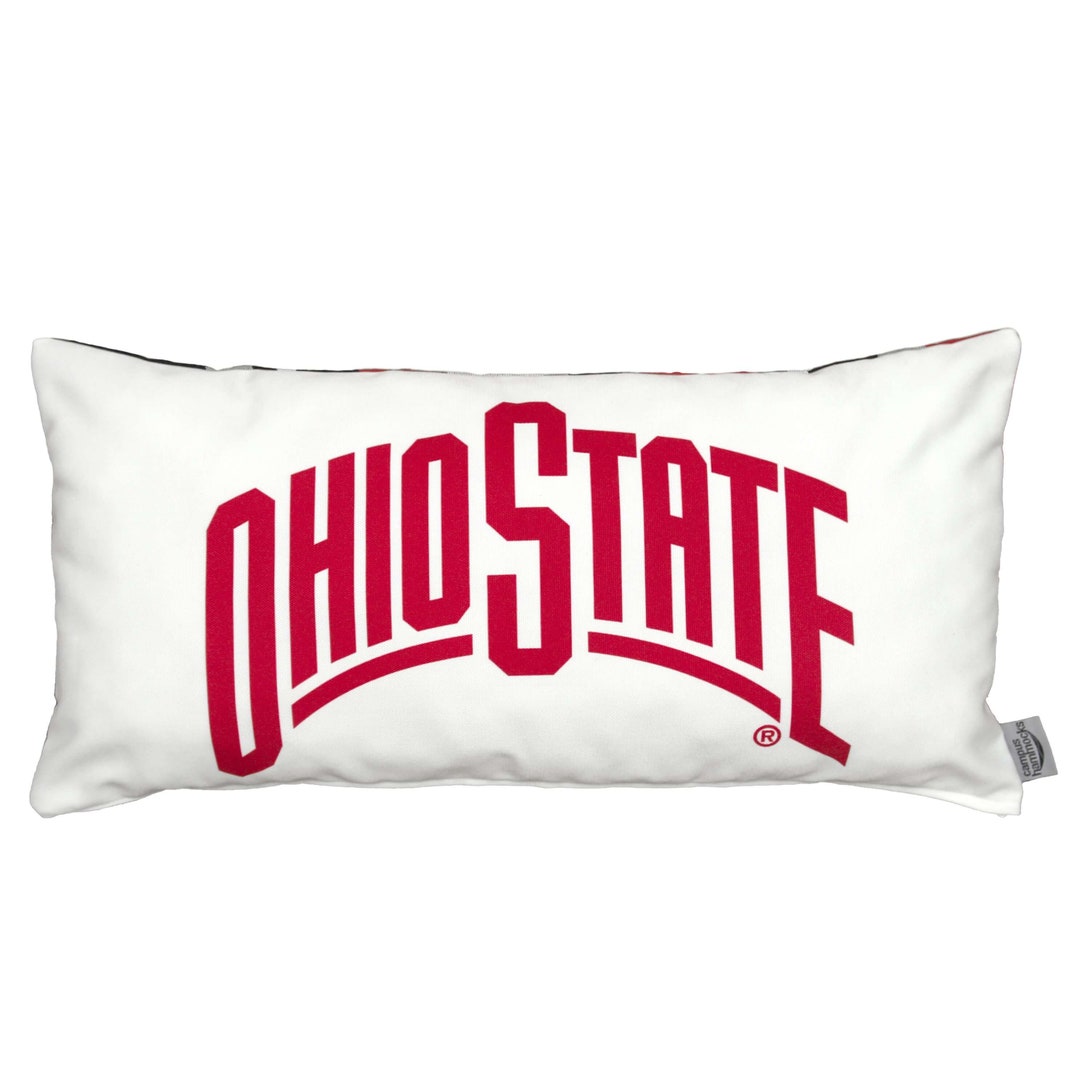 Ohio State Pillow Cover, Ohio State Bedding, Buckeyes Bed Pillow ...