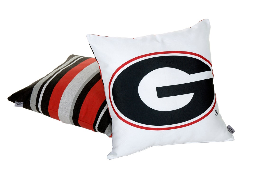 Georgia Bulldogs Logo Throw Pillow, University of Georgia Gift, UGA ...