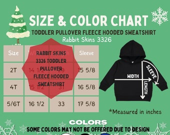 Rabbit Skins 3326 Size Chart - Etsy