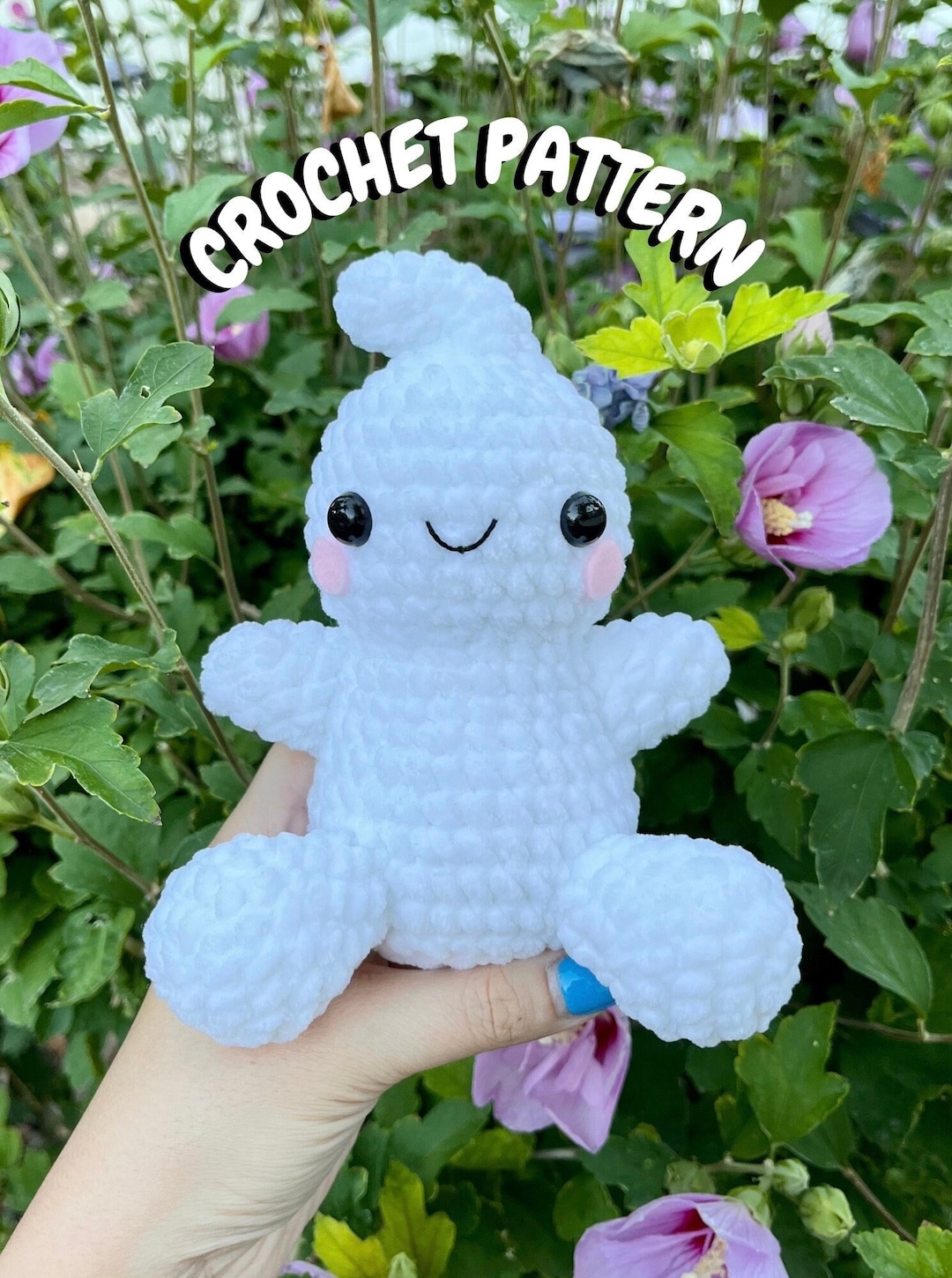 Crochet Pattern - Ghastly the Ghost - Etsy