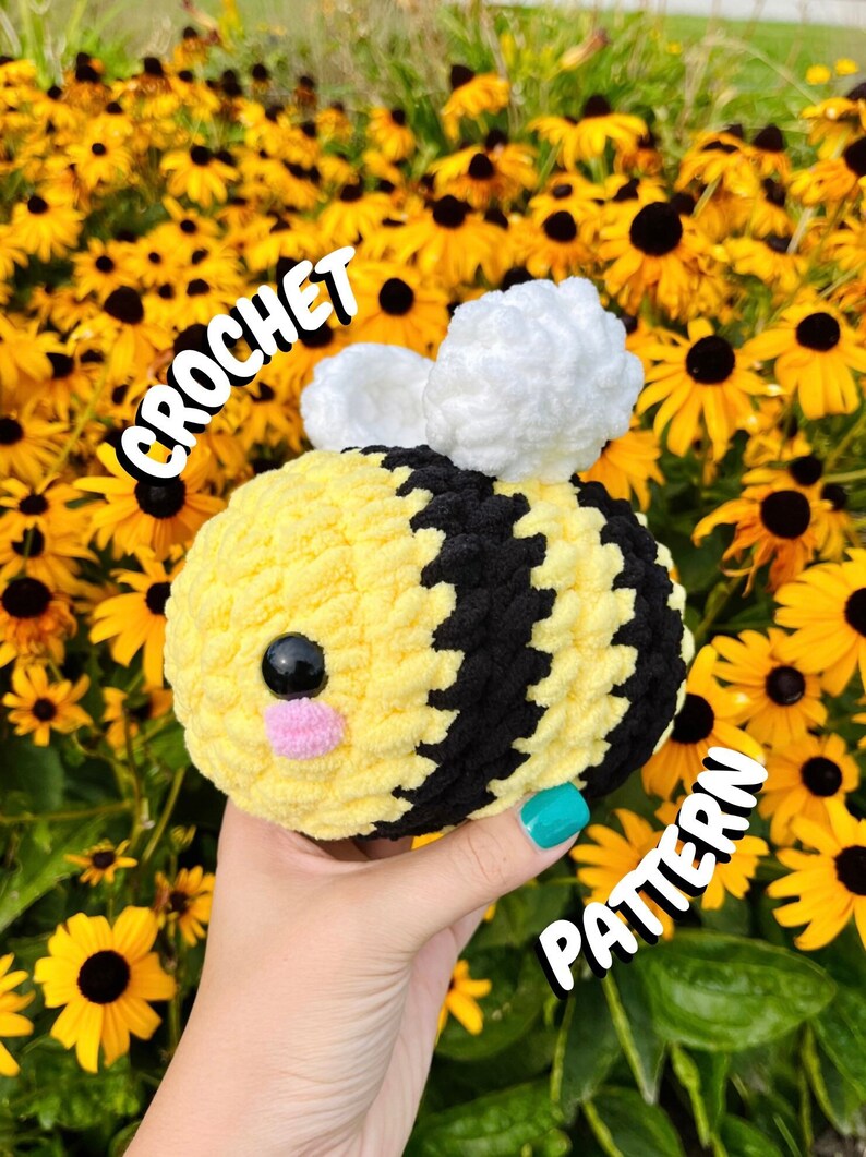 Crochet Pattern Classic Bumble Bee - Etsy