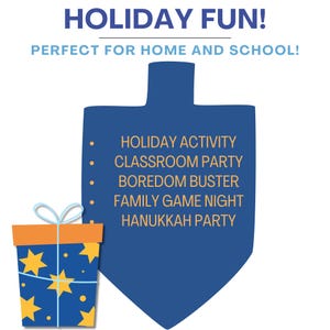 Kids Hanukkah Picture Scavenger Hunt, Hanukkah Treasure Hunt, Hanukkah ...