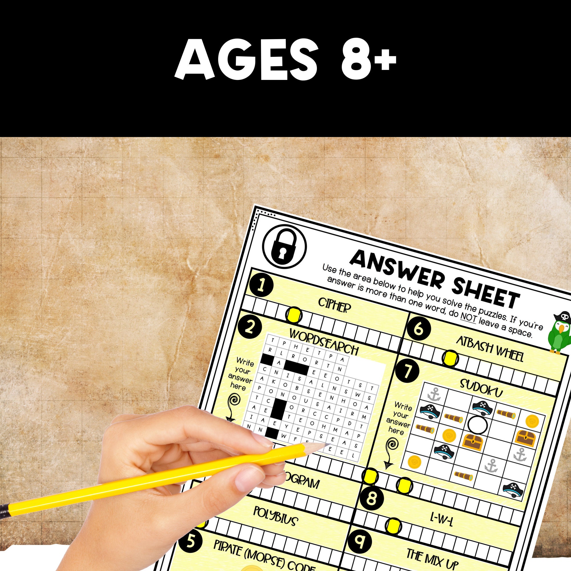 Pirate Escape Room for Kids, Escape the Stormy Seas Pirate Ship ...