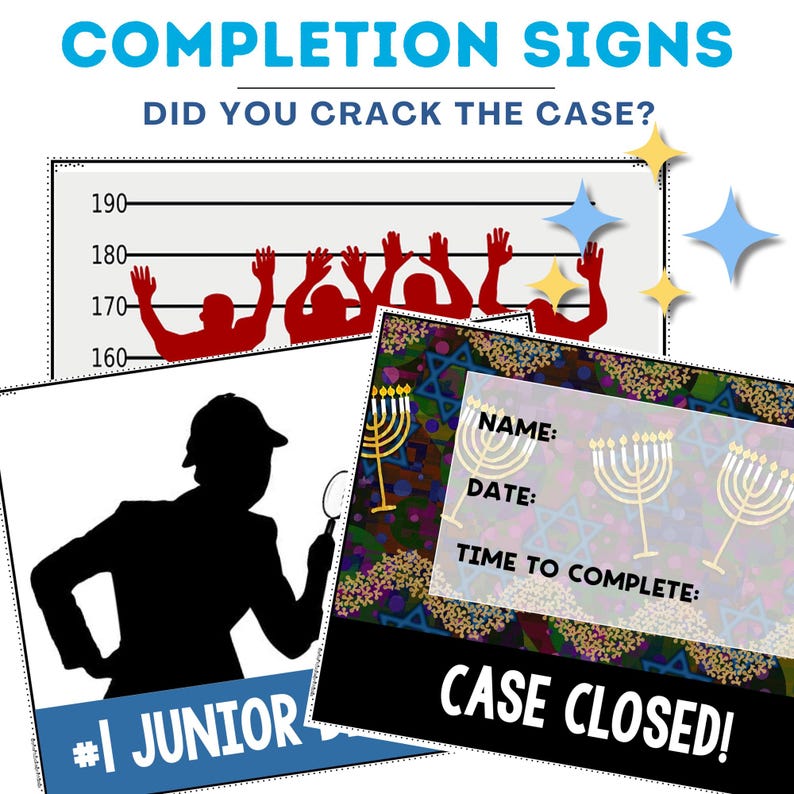 Hanukkah Mystery Game for Kids, the Case of the Missing Dreidel ...