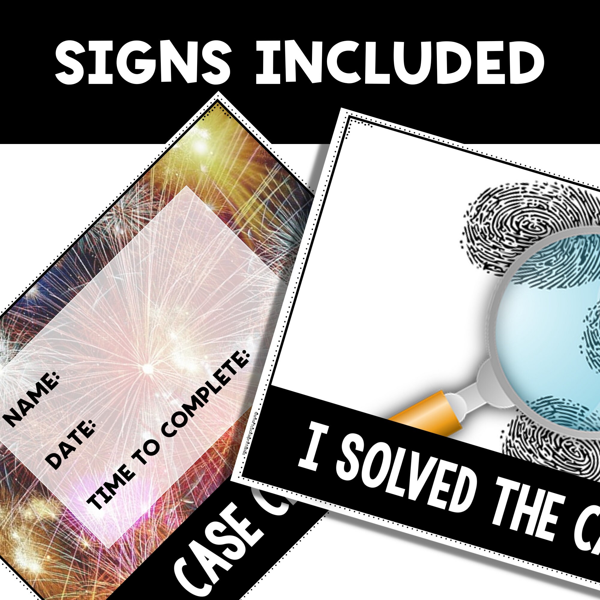 Fourth of July Party Game for Kids, the Case of the Missing Fireworks ...