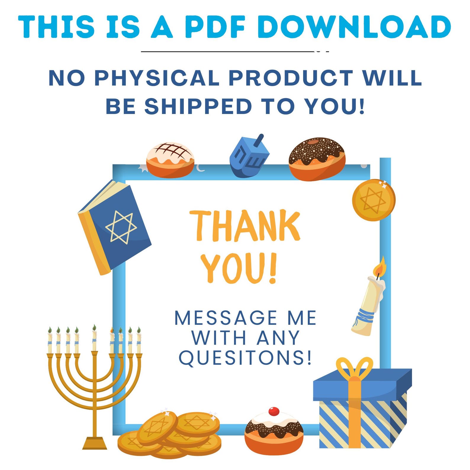 Hanukkah Mystery Game for Kids, the Case of the Missing Dreidel ...