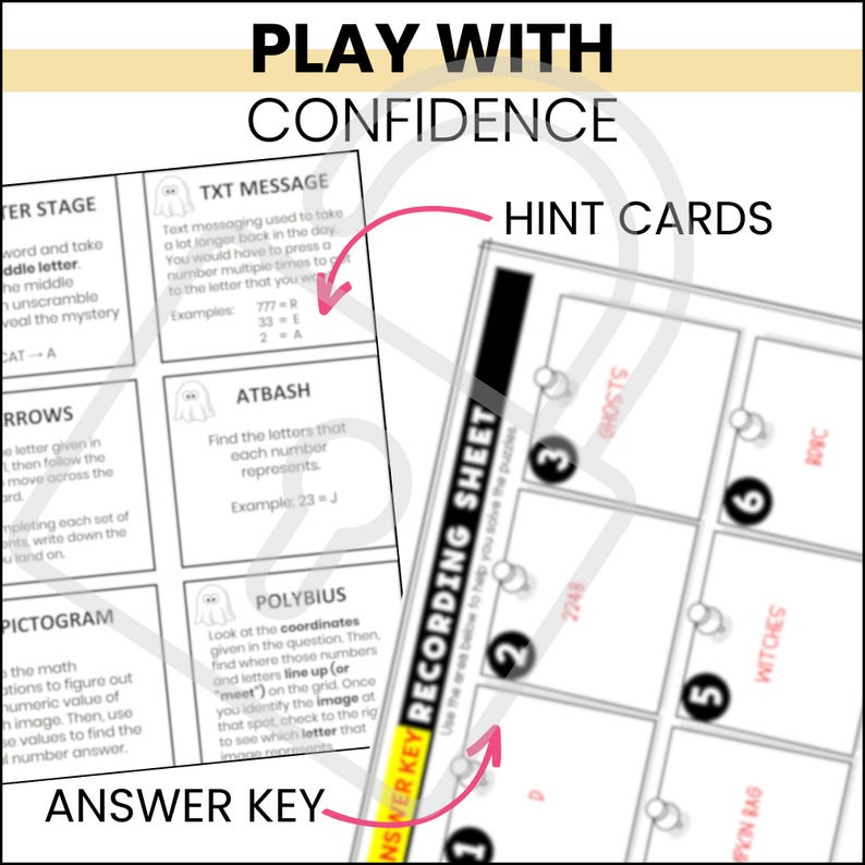 Kids Halloween Haunted House Escape Room Game | Printable Puzzle ...