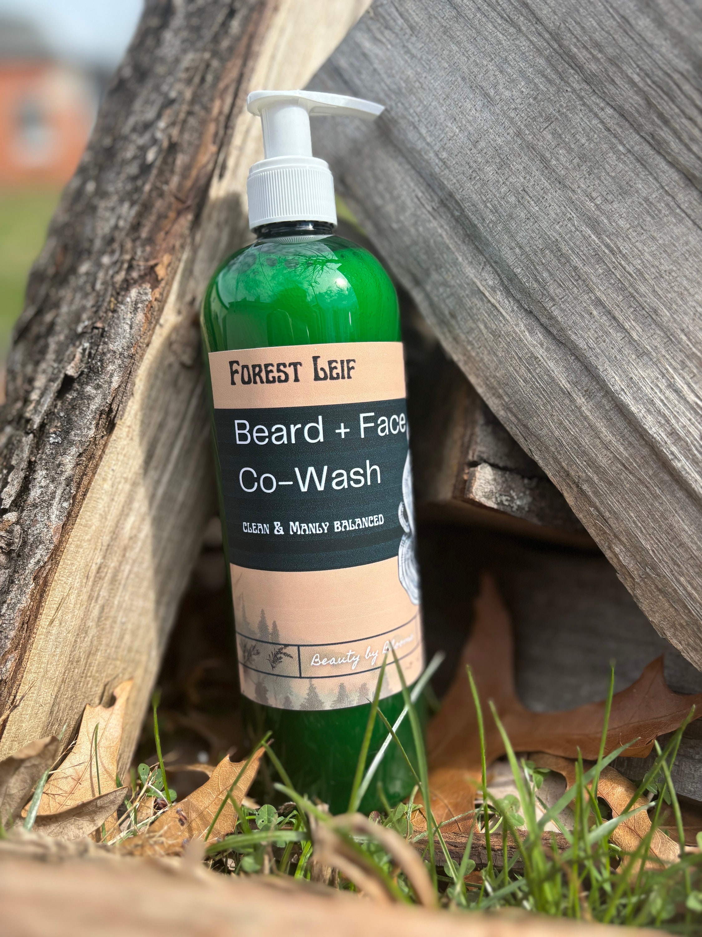 Forest Leif - Manly Mane Beard & Face Co-wash - Etsy