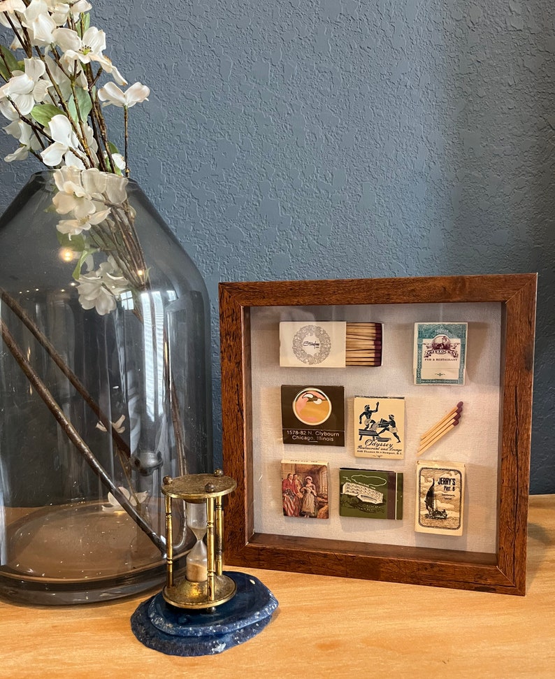 Matchbook Shadowbox (8x8) - Etsy