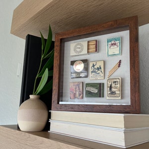 Matchbook Shadowbox (8x8) - Etsy