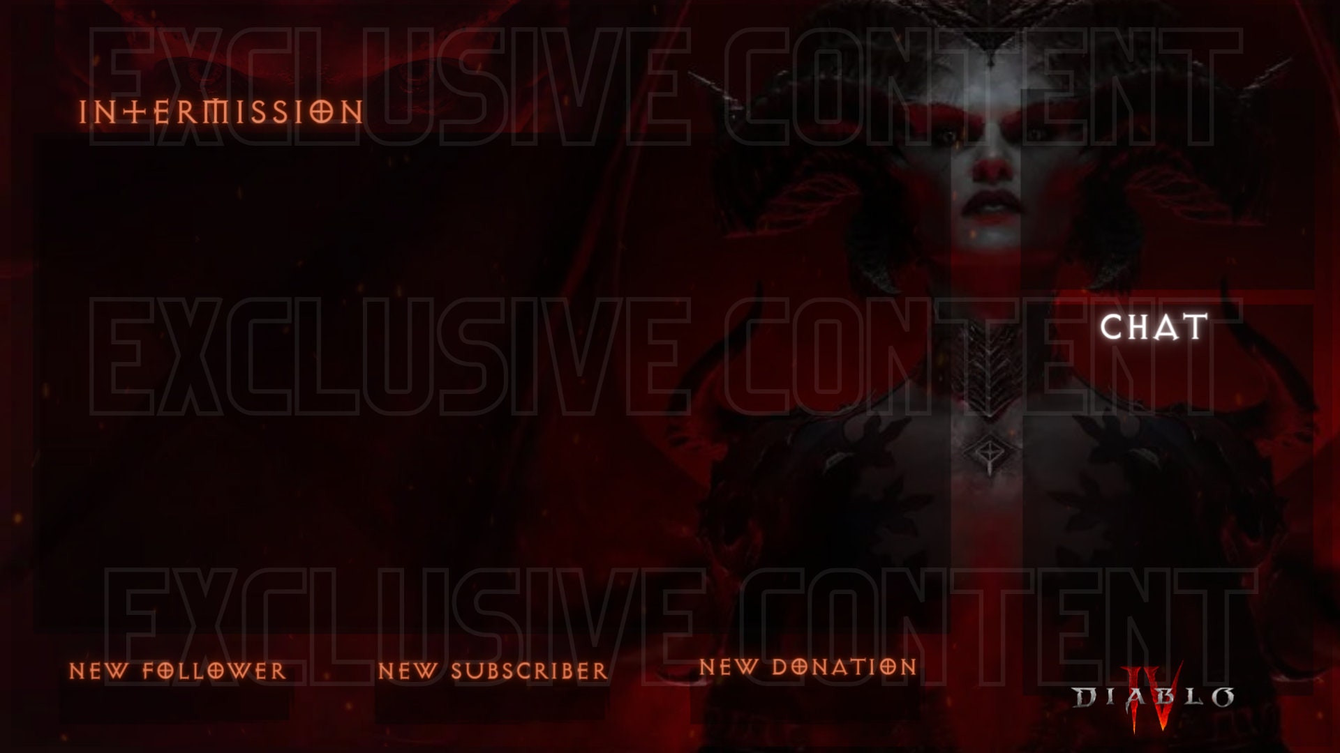 Diablo Stream Scenes Full Overlay Package - Etsy