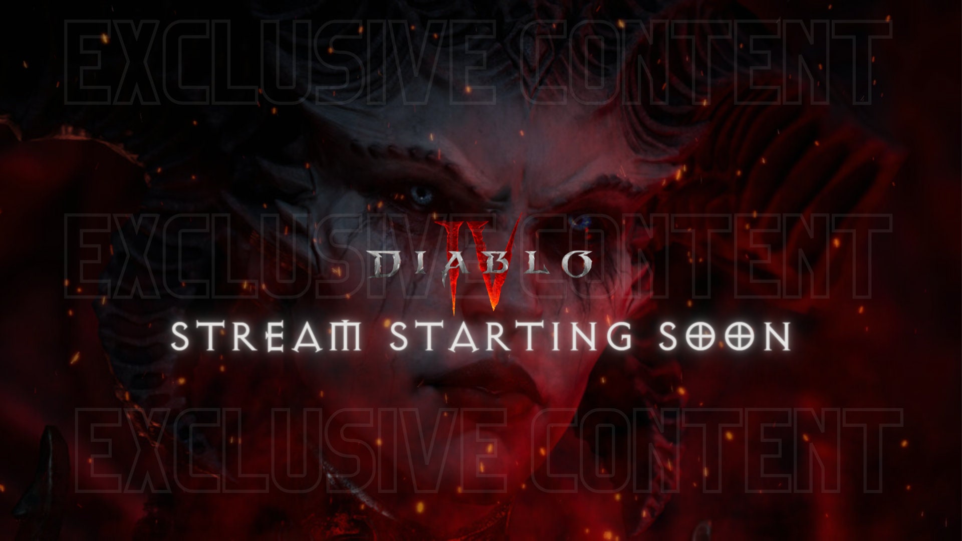 Diablo Stream Scenes Full Overlay Package - Etsy