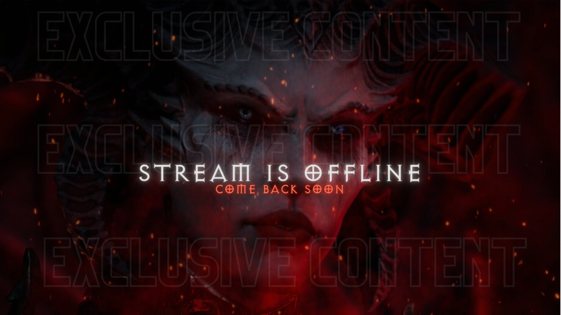 Diablo Stream Scenes Full Overlay Package - Etsy
