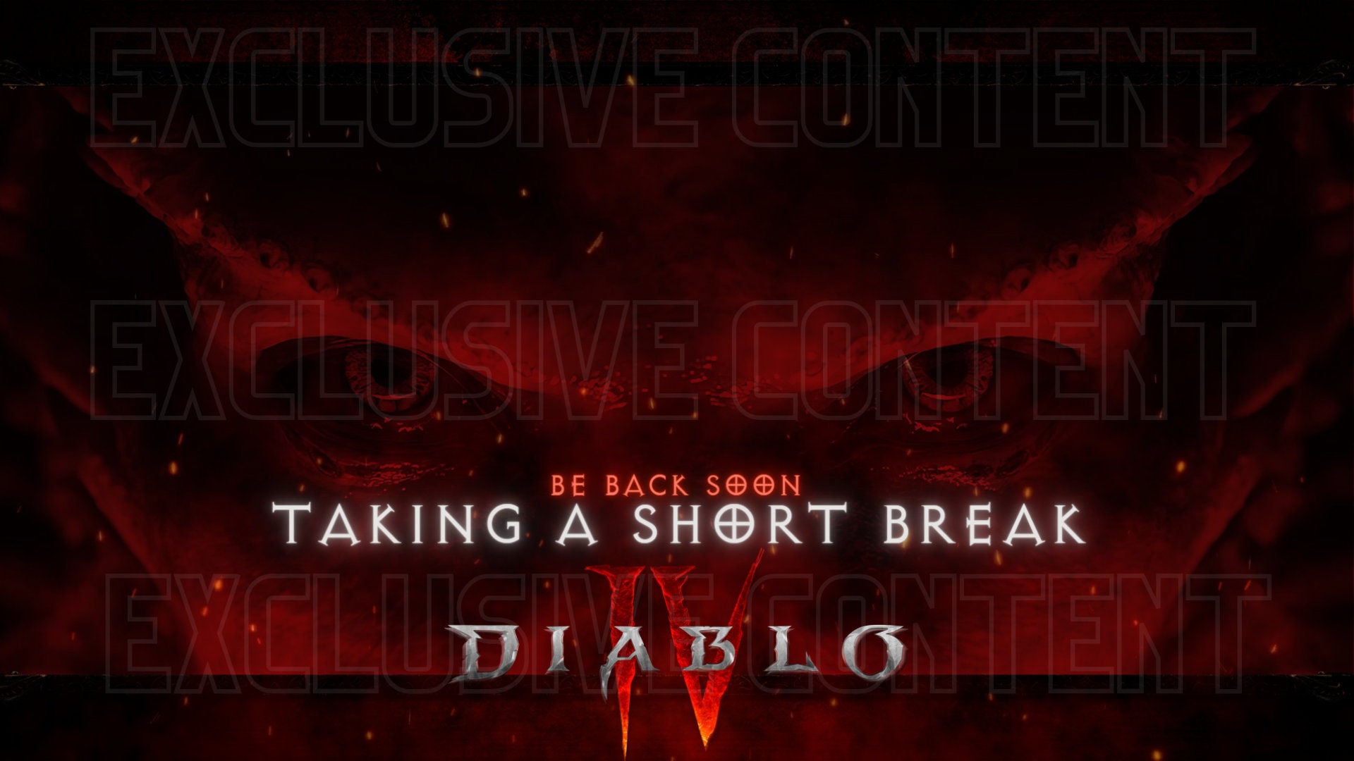 Diablo Stream Scenes Full Overlay Package - Etsy