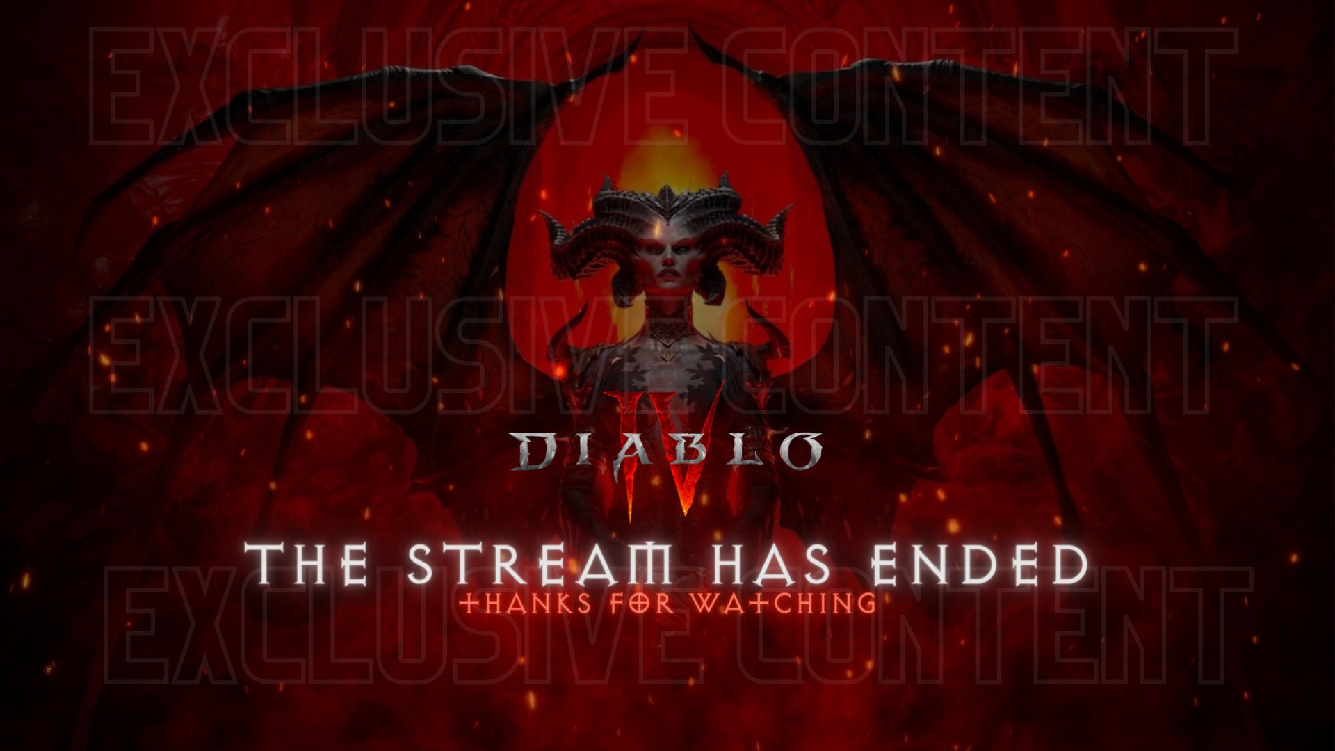 Diablo Stream Scenes Full Overlay Package - Etsy