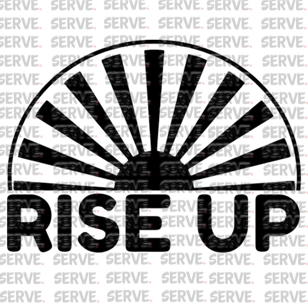 V2 Rise up Basketball Youth Digital Artwork Logo Download - Etsy