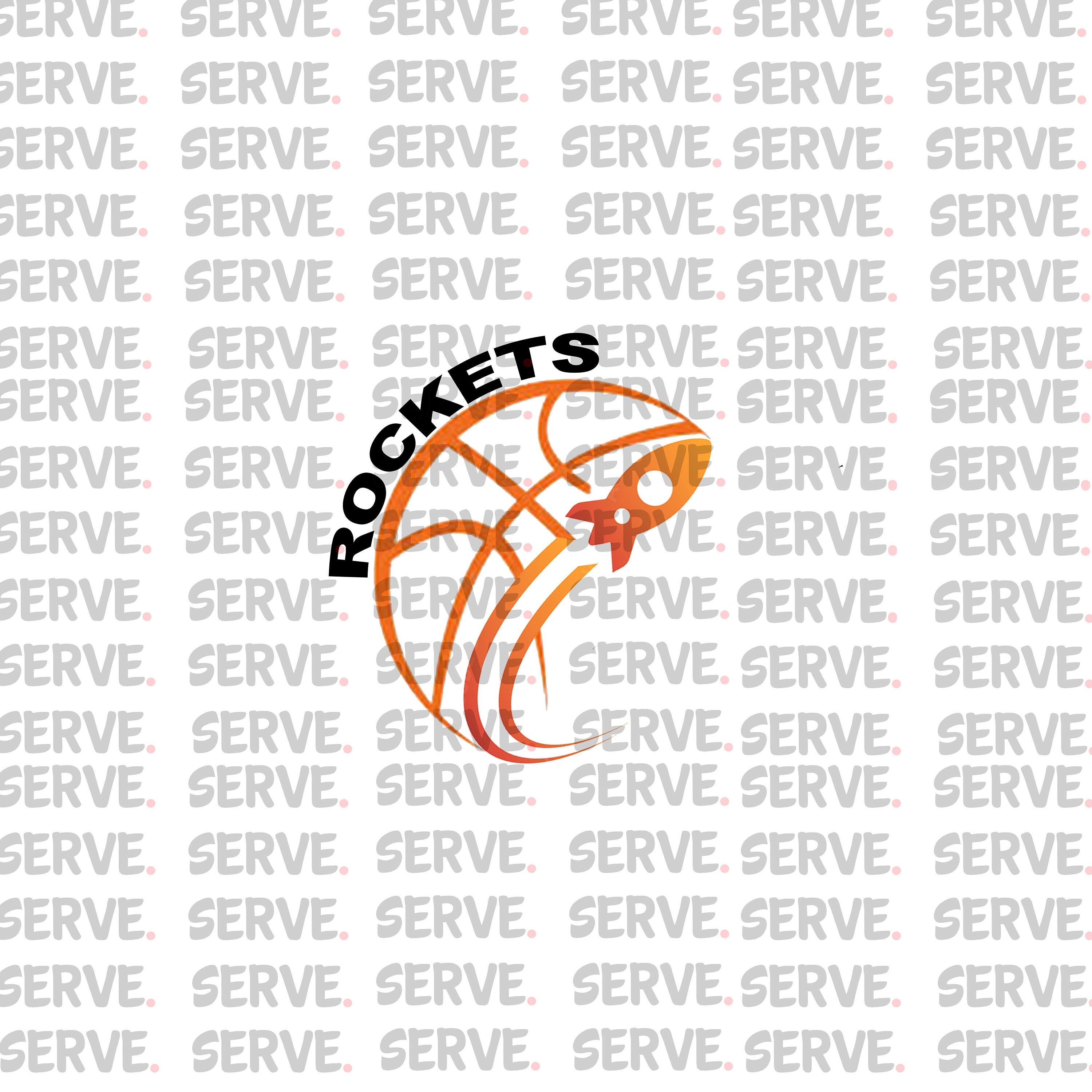 Rockets Basketball Team Logo - Etsy