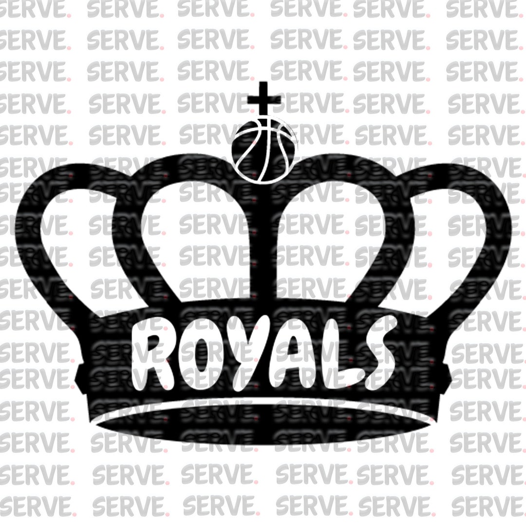 V2 Royals Basketball Youth Digital Artwork Logo Download - Etsy