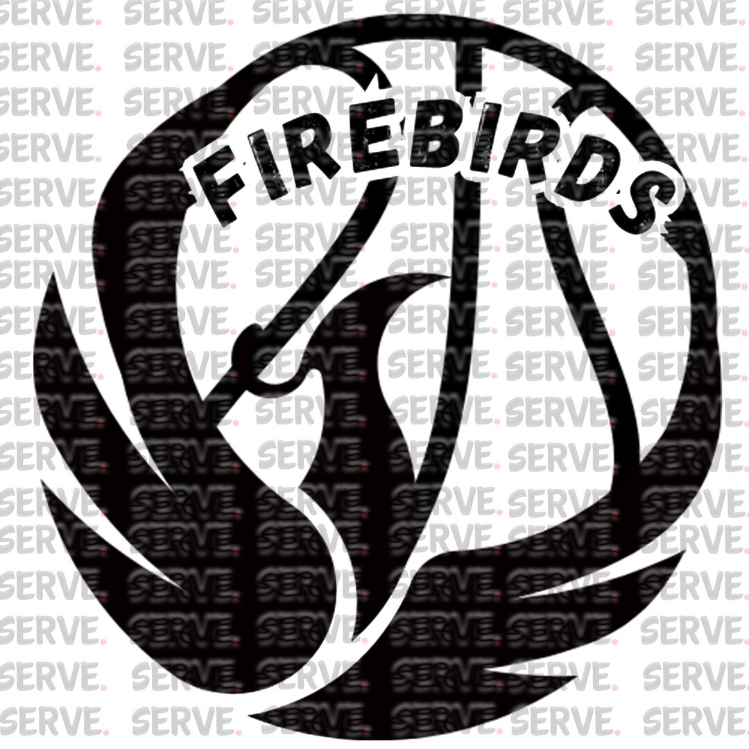 Firebirds Basketball Youth Digital Artwork Logo Download - Etsy