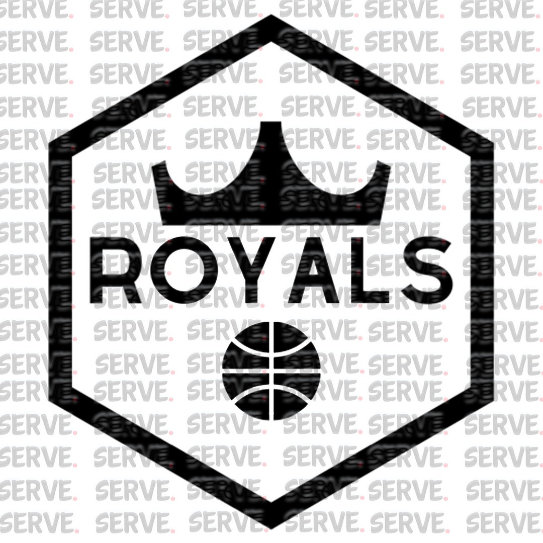 V3 Royals Basketball Youth Digital Artwork Logo Download - Etsy