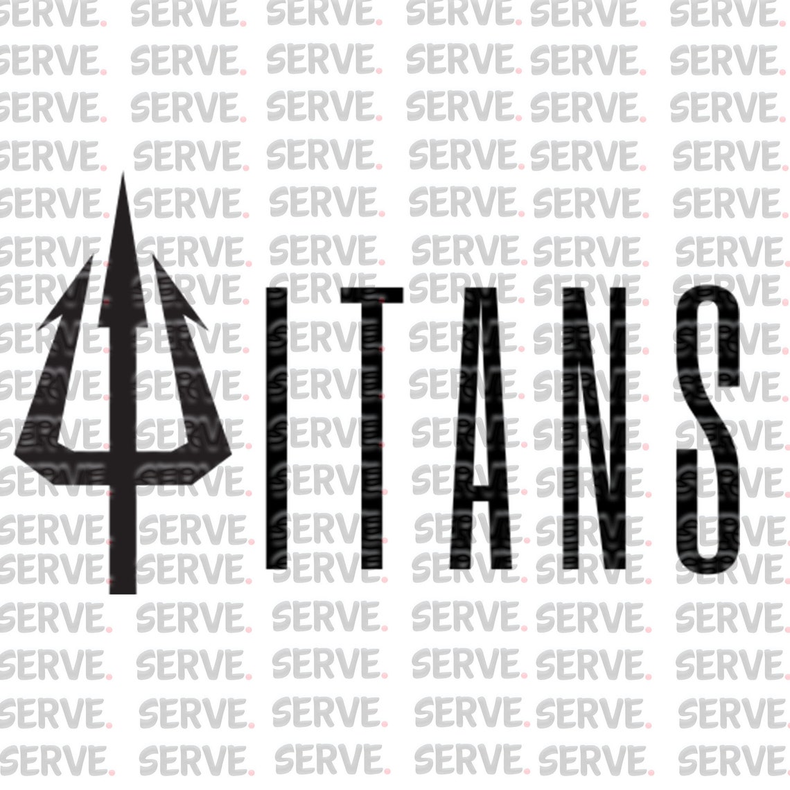 Titans Basketball Youth Digital Artwork Logo Download - Etsy