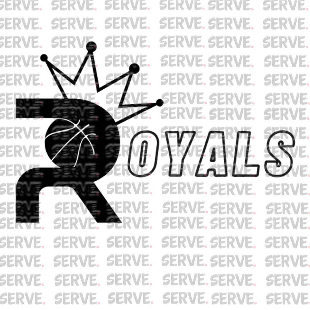 V1 Royals Basketball Youth Digital Artwork Logo Download - Etsy