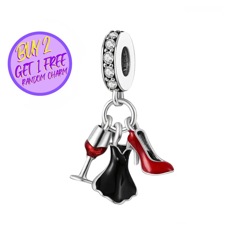 High Heel Pandora Charms - Etsy UK