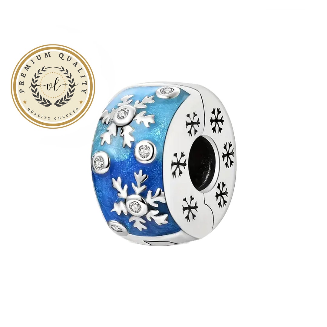 Snow Clips Charm for Bracelet Christmas Charm Winter Charm - Etsy