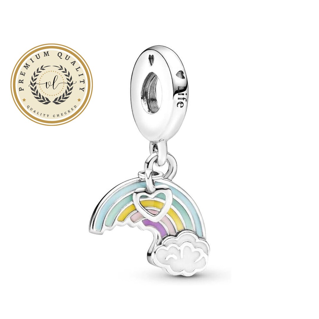 Rainbow Charm for Bracelet, Dangle Charm, Designer Charms for Her ...