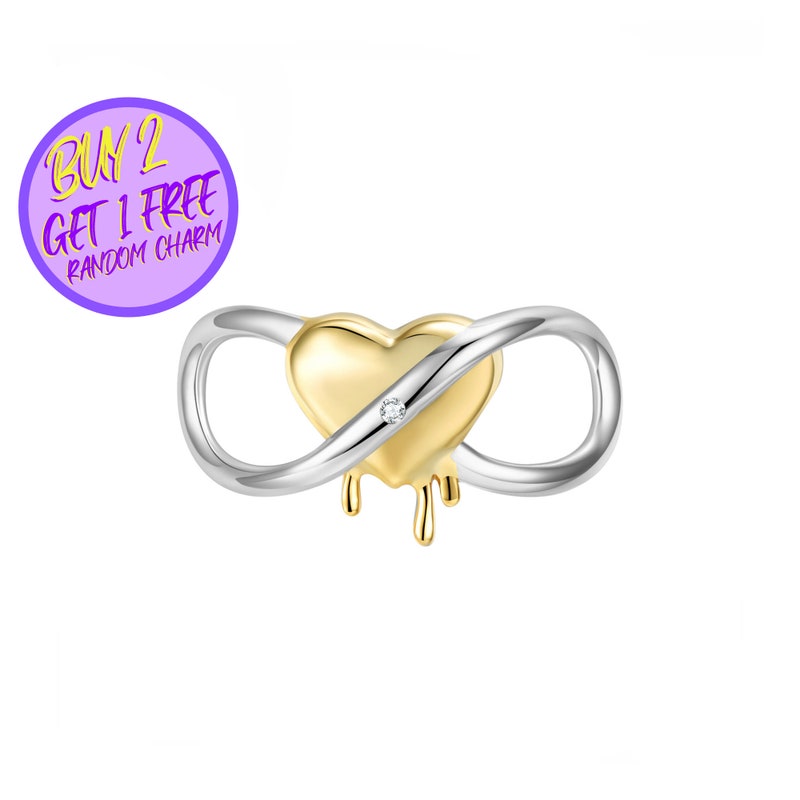 Infinity Charm - Etsy