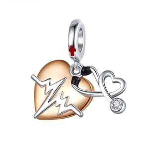 Medical Charms for Bracelet, Sterling Silver Charms, Nurse Charms ...