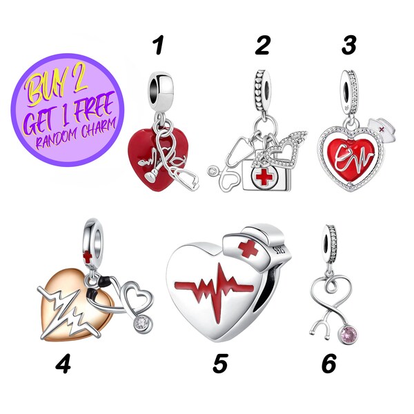 Nurse Charms - Etsy