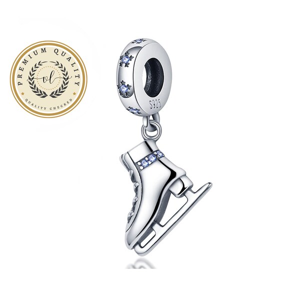 Ice Skate Charm - Etsy