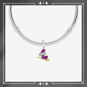 Witches Broom Dangle Charm for Bracelet, Witch Charm, Halloween Charm, Sterling Silver Charm - Etsy