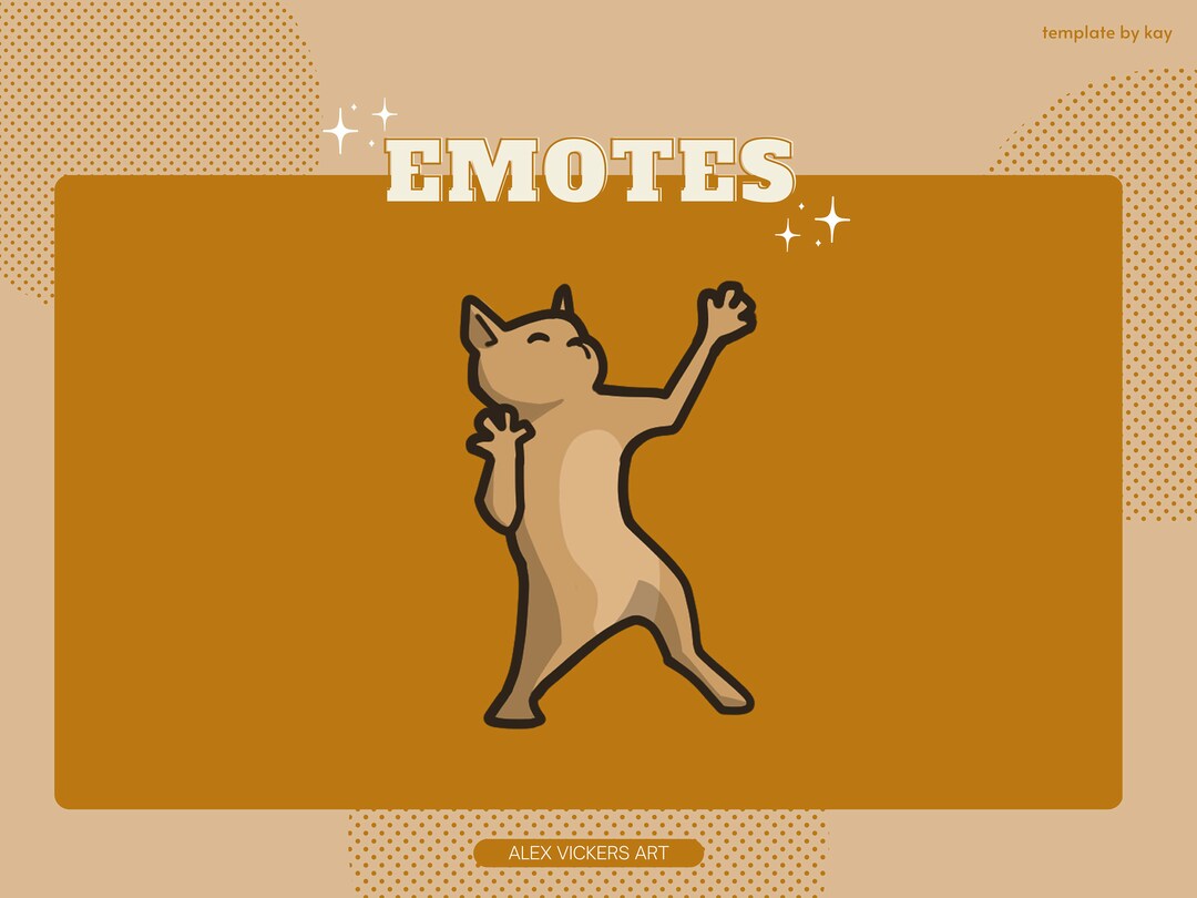 Dancing Meme Cat ANIMATED CAT EMOTES Twitch Youtube Discord Streaming ...
