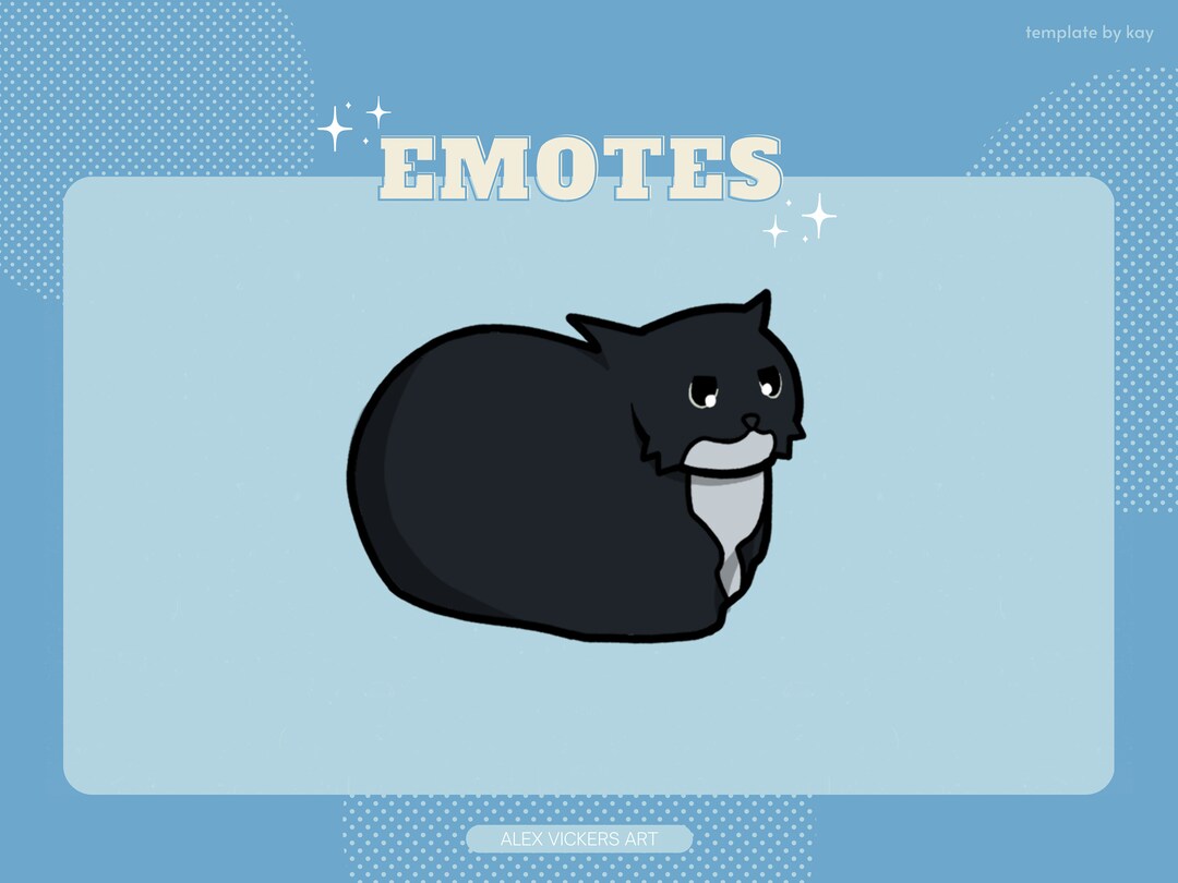Maxwell the Cat ANIMATED CAT EMOTES Twitch Youtube Discord Streaming ...