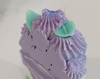 Maple Snow Candy Cold Process Handmade Frosted Artisan Soap Bar - Etsy