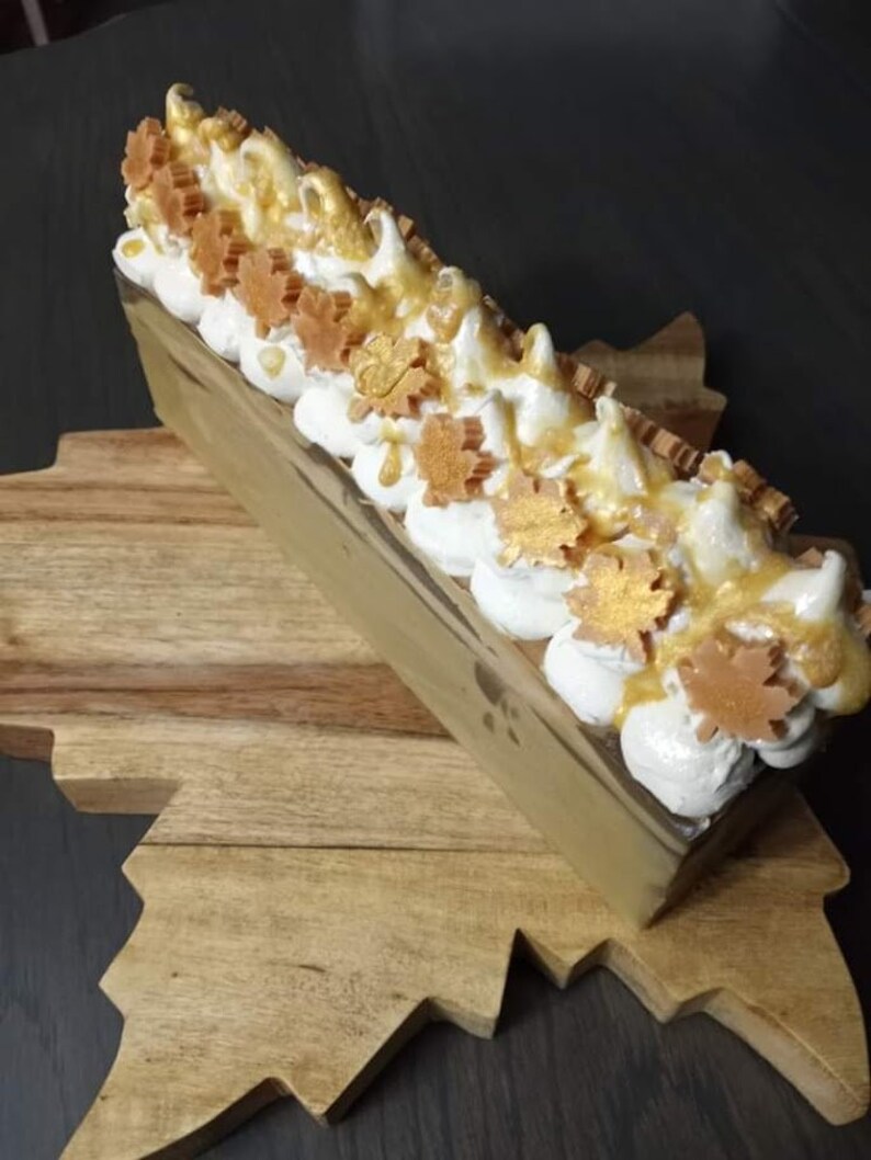 Maple Snow Candy Cold Process Handmade Frosted Artisan Soap Bar - Etsy