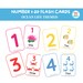 Number 1-20 Ocean Life Flash Cards for Toddlers, Preschool Learning ...