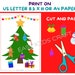 Printable Christmas Tree Activity, Decorate the Christmas Tree, Home ...